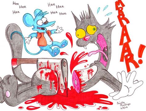 Itchy And Scratchy II By The Simpsons Club On DeviantArt The Simpsons