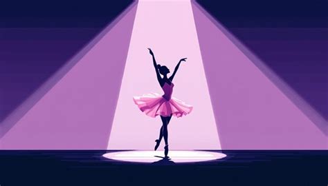 Free Spotlight Ballet Silhouette Photo Ballet Dance Spotlight Download At Stockcake