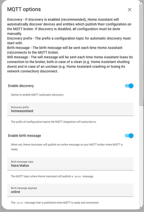 Mqtt Devices Unavailable After Mqtt Integration Restart Configuration