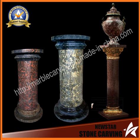 Home Decoration Pedestal Pillars For Sculpture Display China Pillars And Stone Pillar