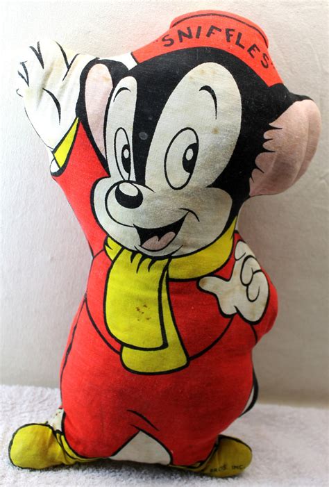Sniffles The Mouse Cushion Toy Warner Bros By Hobartcollectables