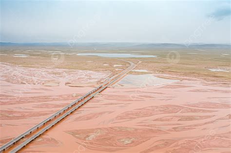 Aerial Photographs Of The Chumar River In Yushu During The Day Background Scenery Natural