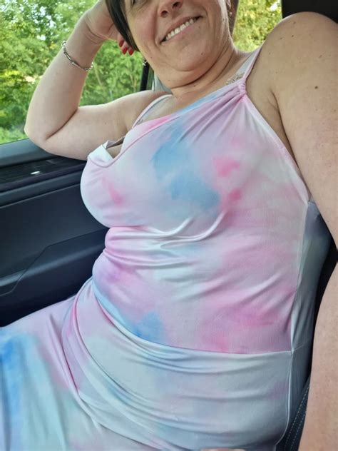 Busty Milf Showing Her Huge Tits In Car 31 Pics Xhamster