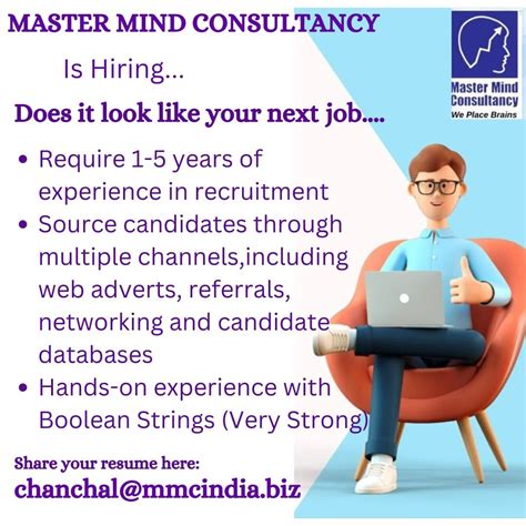 Master Mind Consultancy Posted On Linkedin