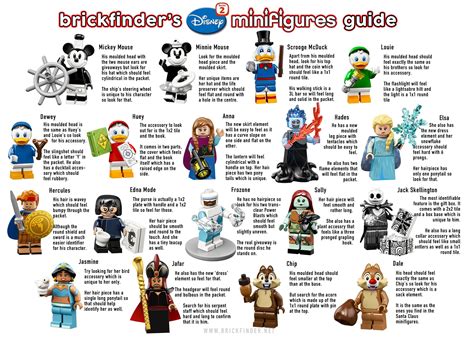 Disney Mini Figures Lego