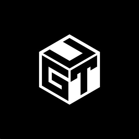 Gtu Letter Logo Design In Illustration Vector Logo Calligraphy