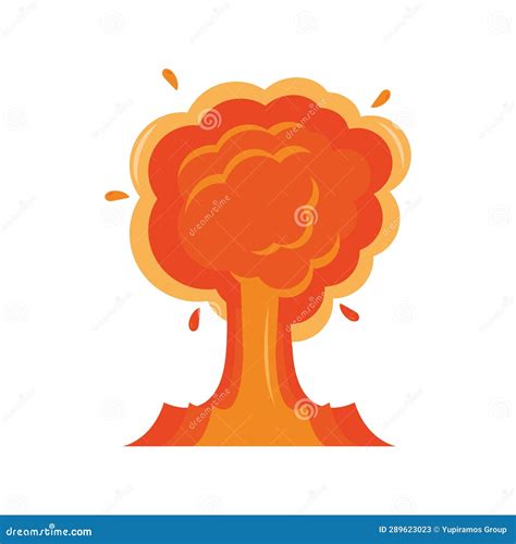 Explosion Effect Nuclear Stock Vector Illustration Of Dynamite 289623023