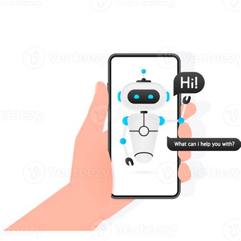 Chatbot Icono Concepto Charla Larva Del Moscardón O Charlatán Robot Virtual Asistencia De