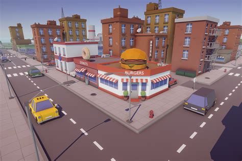 artstation low poly asset bundle 3d pack for unity and unreal