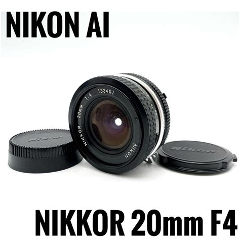 【美品】nikon ニコン Ai Nikkor 20mm F4 By メルカリ