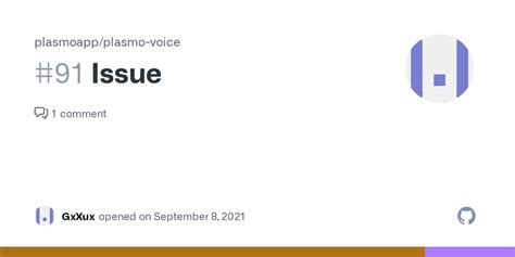 Issue Issue Plasmoapp Plasmo Voice Github