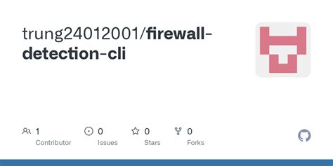 Github Trung24012001firewall Detection Cli