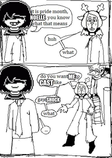 Gay Shock Rdeltarune