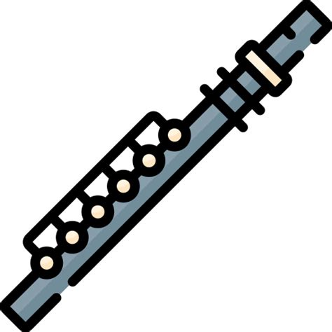 Flute Special Lineal Color Icon
