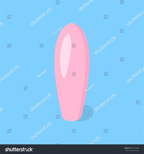 Rectal Vaginal Suppositorium Isometric Vector Illustration Stock Vector