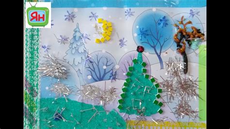 ТОБОТЫ и ЯН делают НОВОГОДНЮЮ ПОДЕЛКУ 🎄🎅⛄ Зимние поделки для детей из