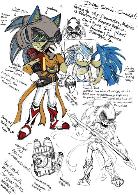 Doomsday Sonic By Skypiratedash On Deviantart