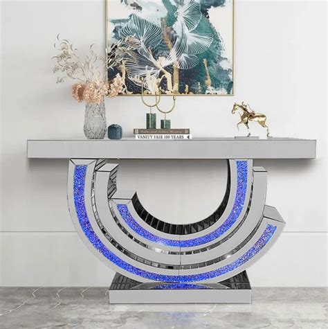 Ester Console Table W Led Lights