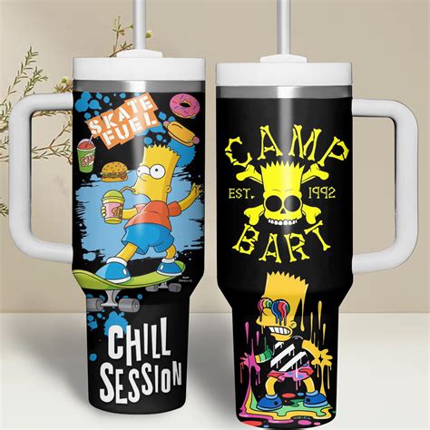The Simpsons Cartoon Custom Stanley Cup 40 Oz 30 Oz Tumbler With Handle Stormmerch