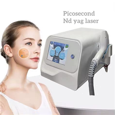 Portable Skin Rejuvenation Eye Line Remove ND YAG Laser Tattoo Removal Carbon Peel Device