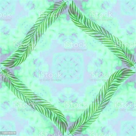 나뭇가지에 잎 식물과 수채화 그리기 장식 조성 매끄러운 패턴 에코 프린트 인쇄된 자료 표지판 포스터 엽서 포장을 사용하십시오 건강관리와 의술에 대한 스톡 벡터 아트 및 기타