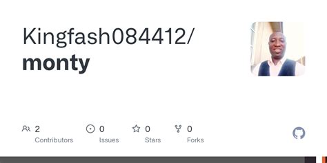 GitHub Kingfash Monty