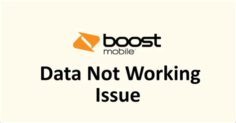 how to fix boost mobile data not working issue networkbuildz
