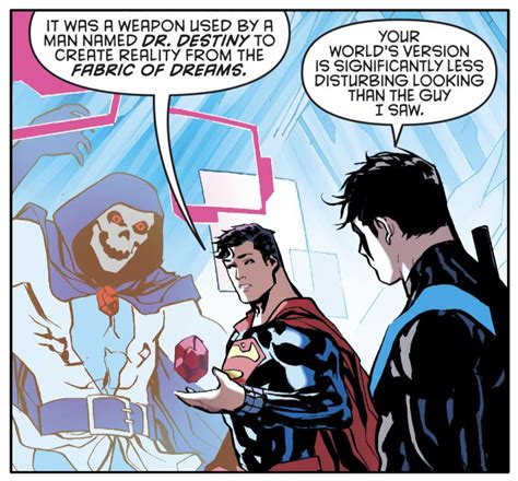 Comic Excerpt Is This Dreams Ruby From The Sandman Nightwing 2016