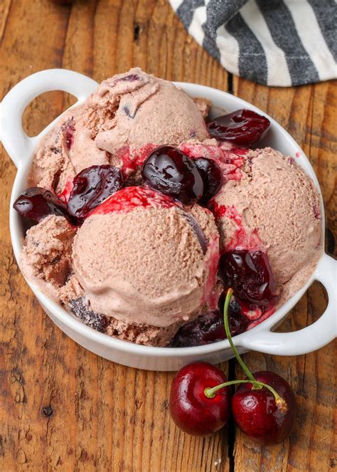 Cherry Chocolate Ice Cream Recipe