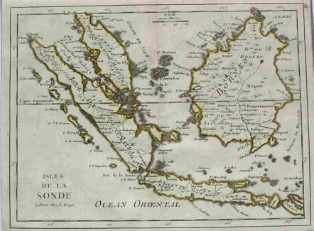 BORNEO JAVA ISLES DE LA SONDE Michael Jennings Antique Maps And Prints