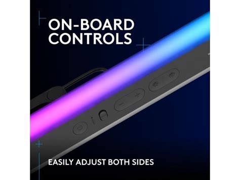 Logitech G Litra Beam Lx Premium Dual Sided Rgb Led Streaming Key Light With Truesoft For