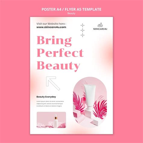 Cosmetic Flyer Template Images Free Download On Freepik