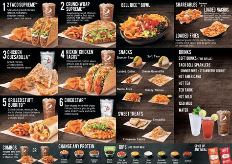 Taco Bell Malaysia Menu
