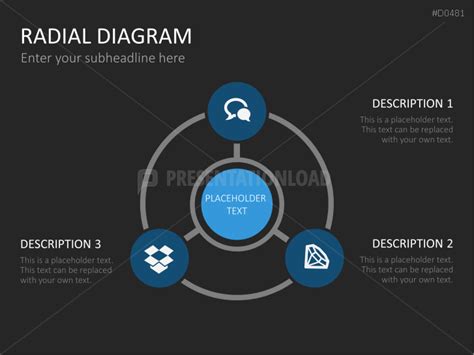 Radial Diagram PowerPoint Template