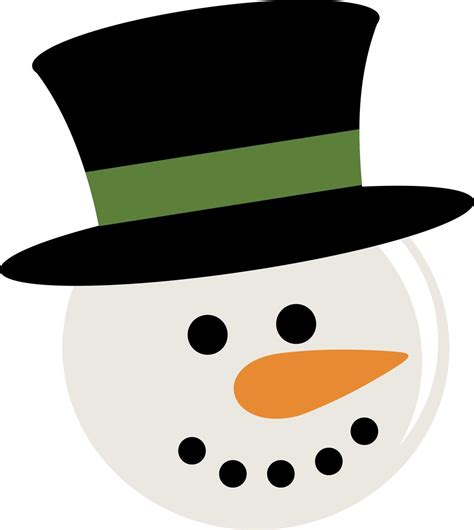 Snowman Face Free