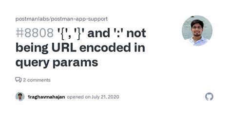 And Not Being Url Encoded In Query Params · Issue 8808