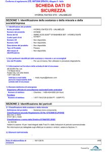 Scheda Dati Di Sicurezza