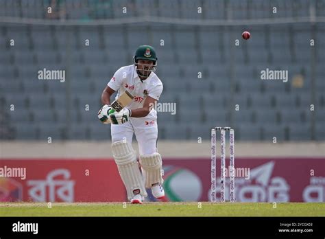 Bangladeshi Skipper Najmul Hasan Shanto During Bangladesh And South