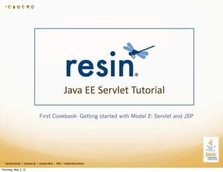 Java EE Servlet JSP Tutorial- Cookbook 1 | PPT
