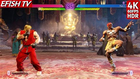 Ken Vs Dhalsim Hardest AI Street Fighter 6 YouTube