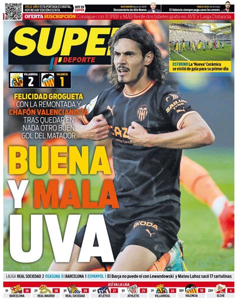 Capa Jornal Superdeporte 1 Janeiro 2023 Capasjornaispt