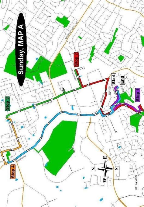 Example Of Route Map Output From Gis Download Scientific Diagram