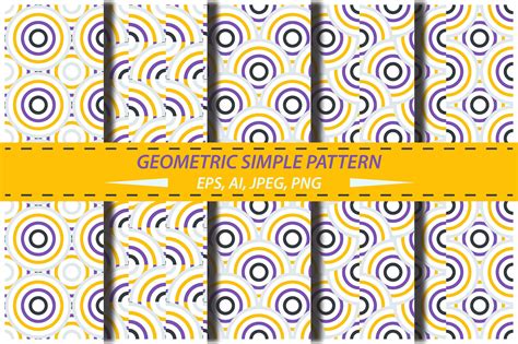 Geometric Pattern Circle Line Graphic By Mugen Art · Creative Fabrica
