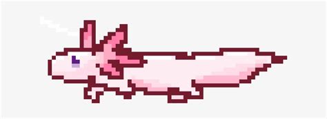 Axolotl Pixel Art 25 Koleksi Gambar