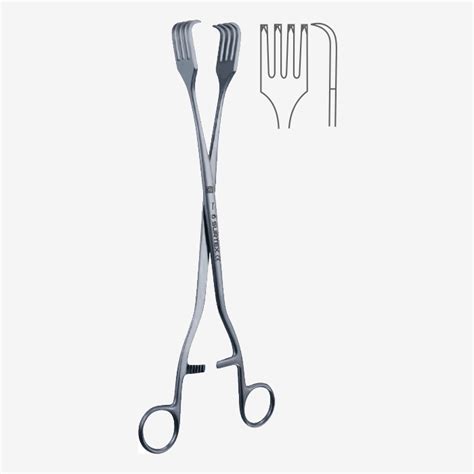 Surtex® Pratt Tenaculum Forcep Multiple Prongs
