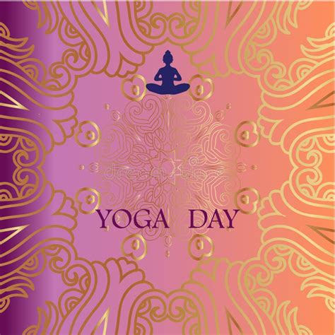 Yoga Day6 Stock Vector Illustration Of Banner International 125364169