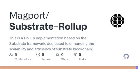 Github Magportsubstrate Rollup This Is A Rollup Implementation