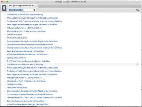 Bug Passage Guide Shows Same Set Of Commentaries Twice In A Row Logos Community