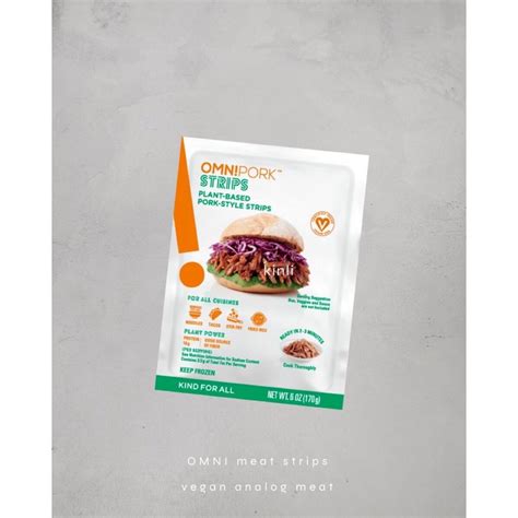 Jual Omni Meat Strip Vegan Meatless Daging Analog Vegetarian Plant