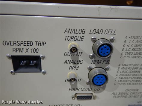 Dyne Systems Dyn Loc Iv Dynamometer Controller In Manhattan Ks Item